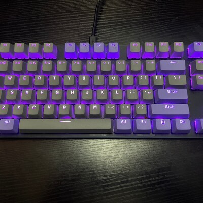 Build Your Own Dual-tone Color 104 PBT Backlit Custom Keycap Set Fits ...