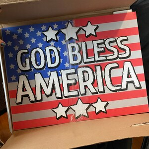 America First Yard Sign - Etsy