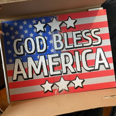 America First Yard Sign - Etsy