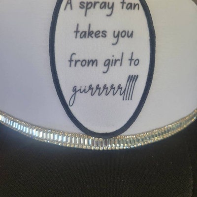 Sublimation Patches send Me the Design You Want Hat Bar Trucker Hat ...