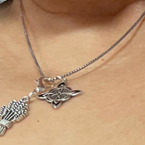 Wheel of the Year, All 8 Sabbat Charms, Yule, Imbolc, Ostara, Beltane ...