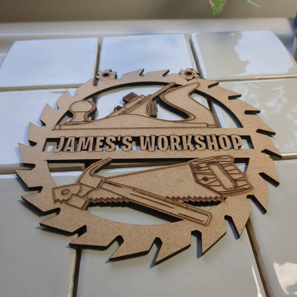 Personalised Workshop DIY Sign,tools Plaque,gift for Him, Present,gift ...