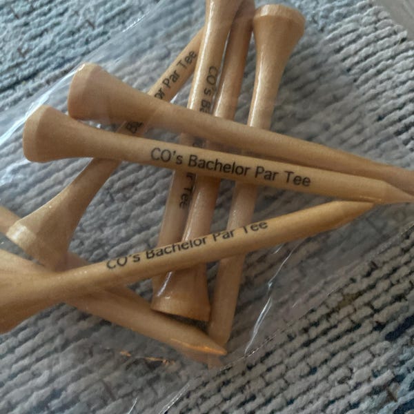 Personalized Golf Tees - Laser Engraved Golf Tee - Custom Golf Tees - 3 ...