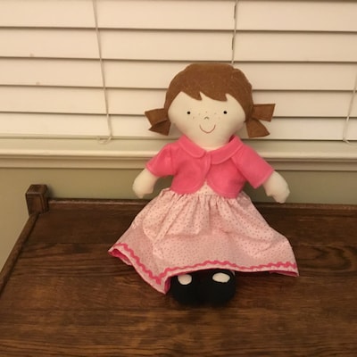 Tilly, Rag Doll Pattern, Rag Doll Pdf Pattern, Doll Clothes Pattern ...