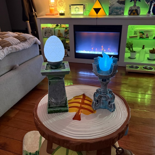Zelda Inspired Princess of Hyrule Temple of Time Statue Diorama ...