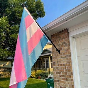 Transgender Pride Flag, Hand-sewn Trans Pride Flag, Custom Sizes ...
