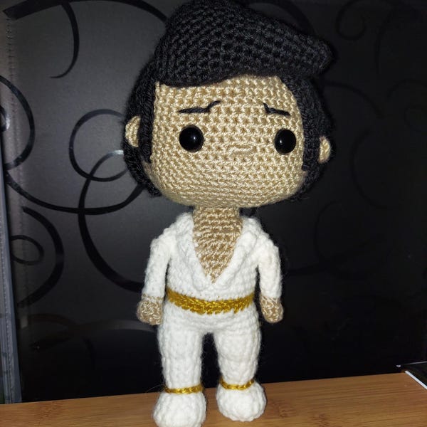 AMIGURUMI PATTERN Elvis Presley Crochet Inspired | Gift for Music ...