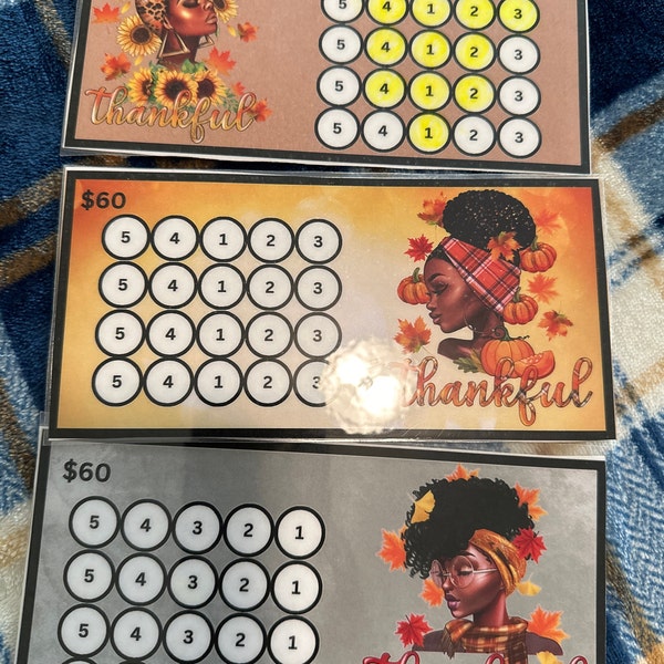 Thankful Mini Savings Challenges - Etsy