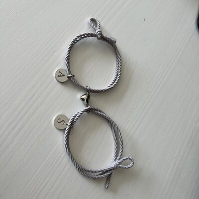 Couples Magnetic Bracelets Matching Bracelets Connecting - Etsy