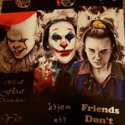 Stranger Things Eleven Bookmark / Alexei / Hopper / - Etsy