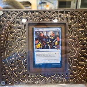 MTG Custom Wooden Card Display Magic the Gathering Card Frame Trading ...