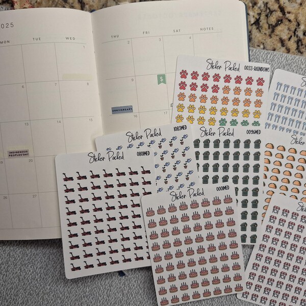 Today Planner Sticker Today Script Sticker Today Word Sticker Today ...