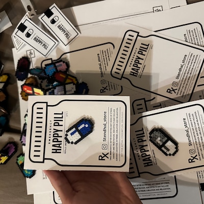 PRINTABLE Friendship Bracelet Cards Digital PDF Handmade - Etsy