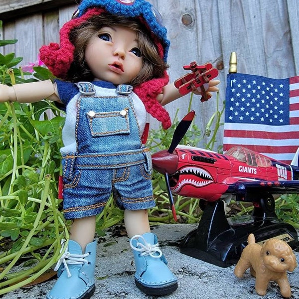 Tiny Wooden "toy" Biplane for 1:12 Scale Dollhouse - Etsy