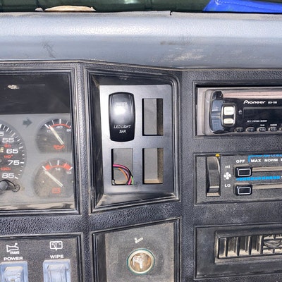 Jeep Wrangler TJ LJ Stepped Switch Panel Fits 6 OEM & 4 Carling ...