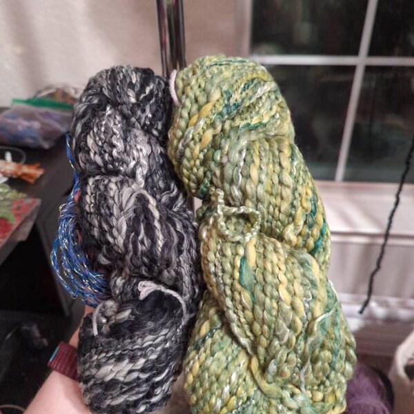 Raw and Rustic Ghicha Tussar Silk Yarn for Unique Neutral Colours ...