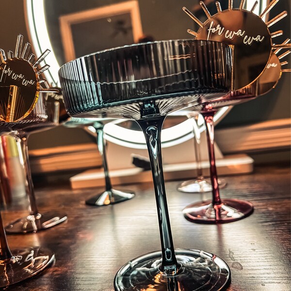 Personalized Appetizer Skewers,acrylic Initial Pick,monogram Cupcake ...