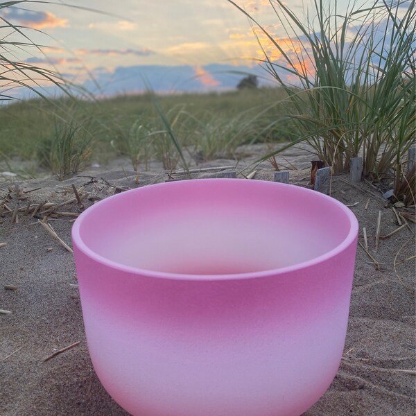 Alchemy Amethyst and Rose Quartz Singing Bowl Set for Heart Chakra - Etsy