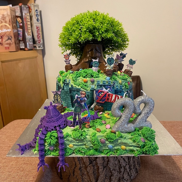 The Legend of Zelda Inspired 3D Printed Planter, the Great Deku Tree ...