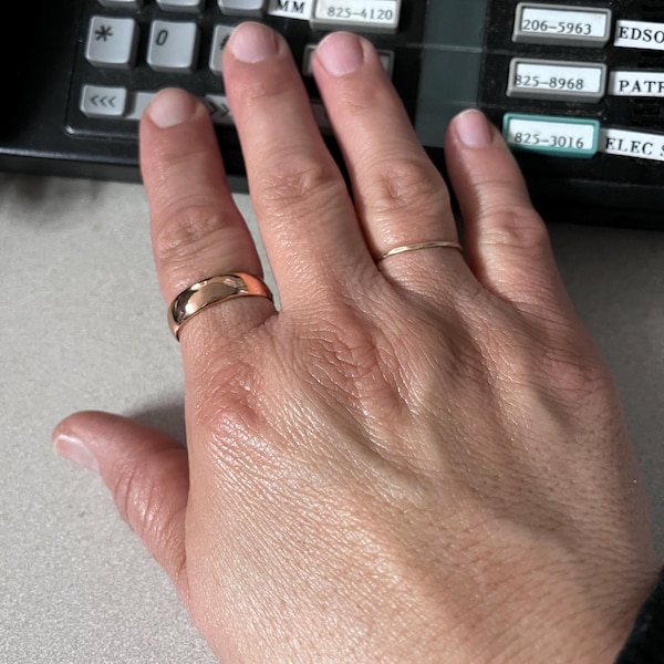 100% Pure Copper Magnetic Therapy Ring for Pain Relief & Healing - Etsy