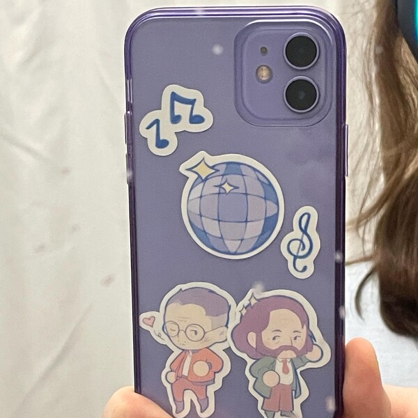 Coral Glasses, Taski Maiden, Ena, Mitu Glossy Sticker, Ena Dream BBQ, 2 ...