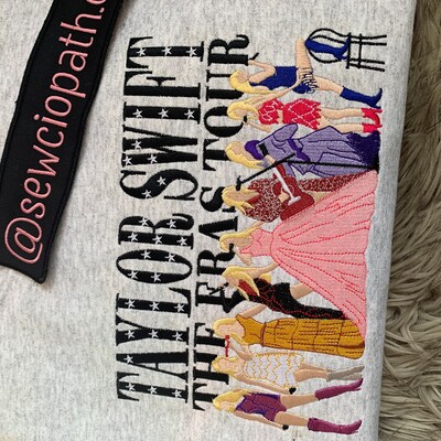 Singer on Tour Embroidery Design, Trendy Embroidery, Instant Download ...