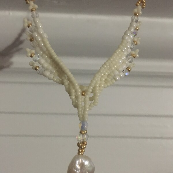 Beading Tutorial, Angel Wings, a Reversible Pendant. Beading Pattern ...