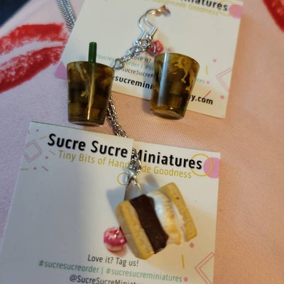 BBQ Ribs Charm, Miniature Food Jewelry, Southern Food BBQ Jewelry ...