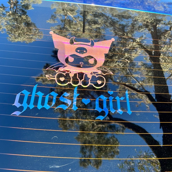 Ghost Girl JDM Kawaii Valentines Day Vinyl Car Decal - Etsy