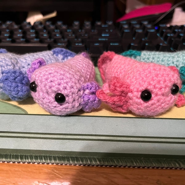 Bundle Axolotl Crochet Patterns NO SEW Beginner Friendly Amigurumi PDF ...