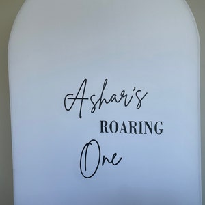 Custom Happy Birthday Decal for Birthday Arch Personalized - Etsy