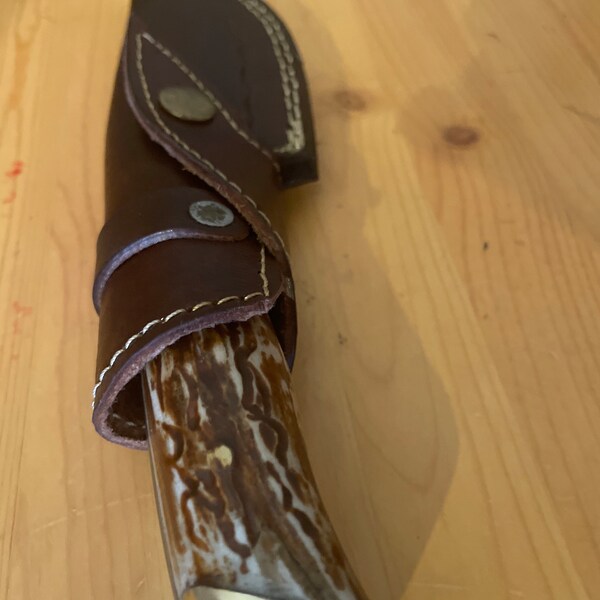 Handmade Cow Leather Sheath for Folding Knife Making Supply - Etsy