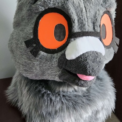 7 Fursuit Head EAR Pattern DIY PDF Digital Download Template for Mascot ...