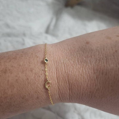 Half Tennis Half Paperclip Necklace Diamond Necklace - Etsy