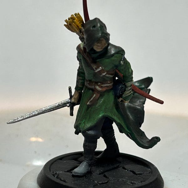 Female Pinup Beast Master Ranger Dino Rider Resin Miniature 28mm and ...