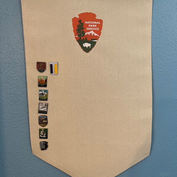 National Parks Pin Banner / Custom National Parks Banner/ National ...