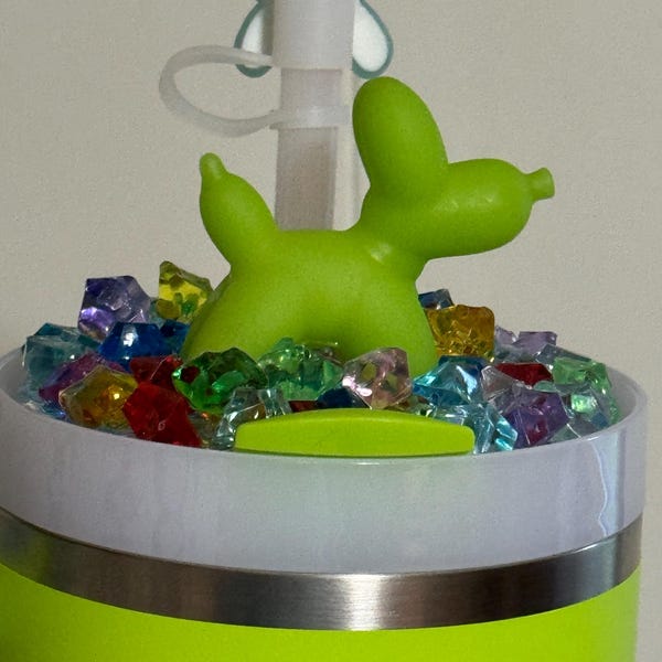 Balloon Dog Stanley Topper 5 Colors to Choose From - Etsy
