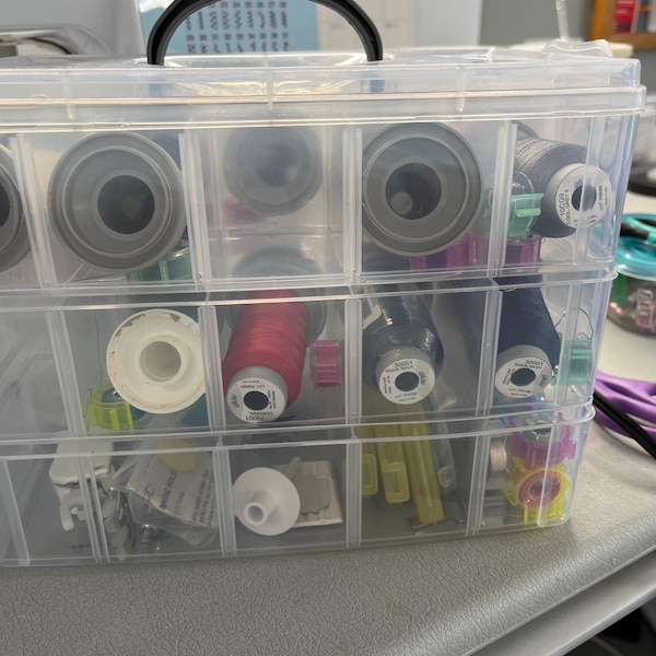 Glide, Isacord, Robinson Anton - Empty Build Your Own Size Thread Case ...