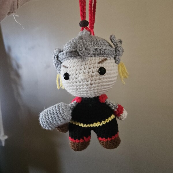 Bundle 10 PDF File Amigurumi Crochet Pattern - Super Hero Keychains (US ...