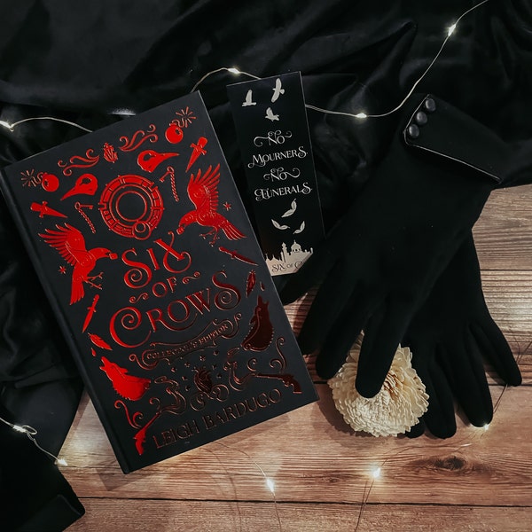 Six of Crows Bookmark, Leigh Bardugo, Grishaverse Merch, Double Sided ...