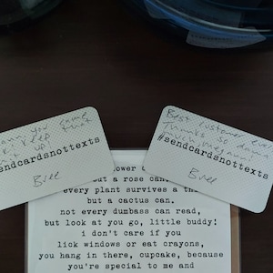 Most Thank You Cards Say Thank You Once. This Card Says Thank You 4 ...