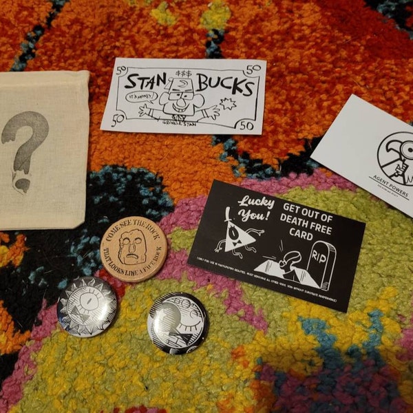 Bill Cipher Inspired Buttons - Etsy