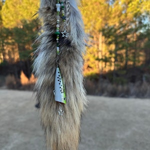 Custom Beaded Tail Keychain for Therians, Furries, Cosplay, Alternative ...