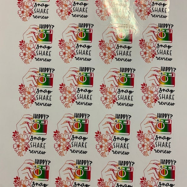 Snap Share, Snap and Share PNG, Business Stickers PNG, Packaging ...