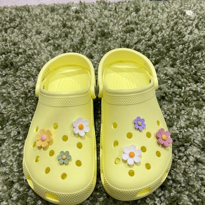 Flower Shoe Charms Flowers Crocs Charm Set - Etsy
