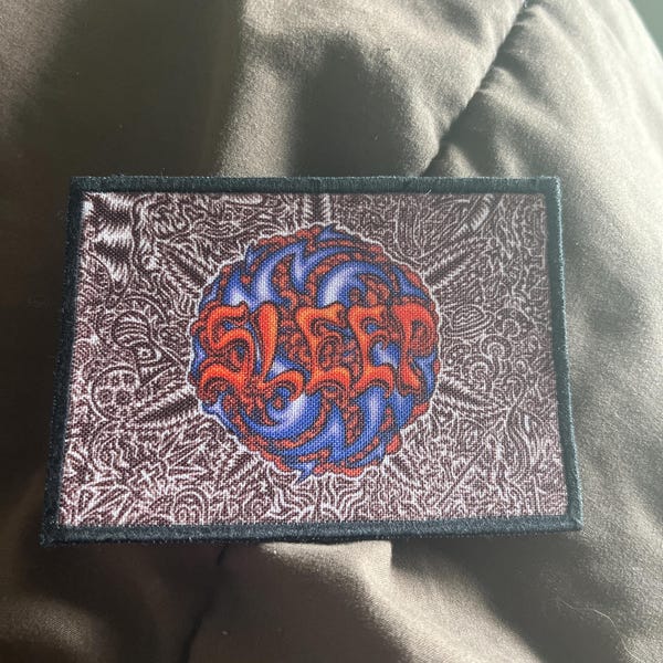 LARGE 6 " Kyuss Sew on Patch. Band, Rock,metal Stoner Doom Stoneage ...