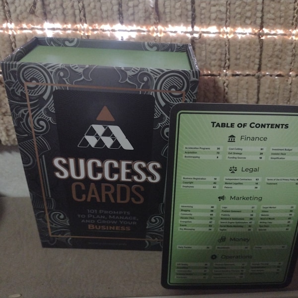 Success Cards: 101 Oracle Cards to Plan Your Small Business, by John ...