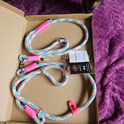 Figure of Eight / Slip Lead 2 in 1 Leash / Head Collar - Etsy UK