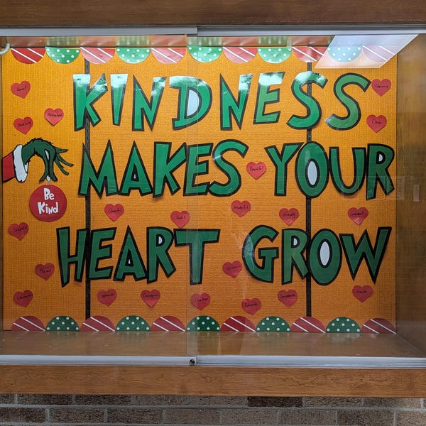 Christmas Kindness Bulletin Board Decor & Activity - INSTANT DOWNLOAD ...