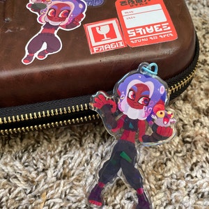 Splatoon Agent Acrilyc Pins - Etsy